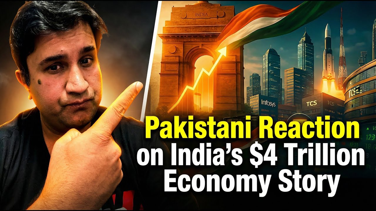 Pakistani Reacts to India’s $4 Trillion Economy Journey | The 35-Year ...