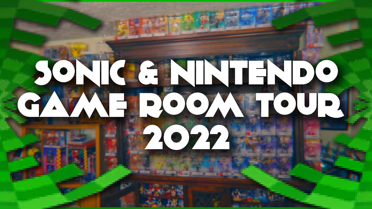 My Sonic and Nintendo Game Room Tour (2022) - YouTube