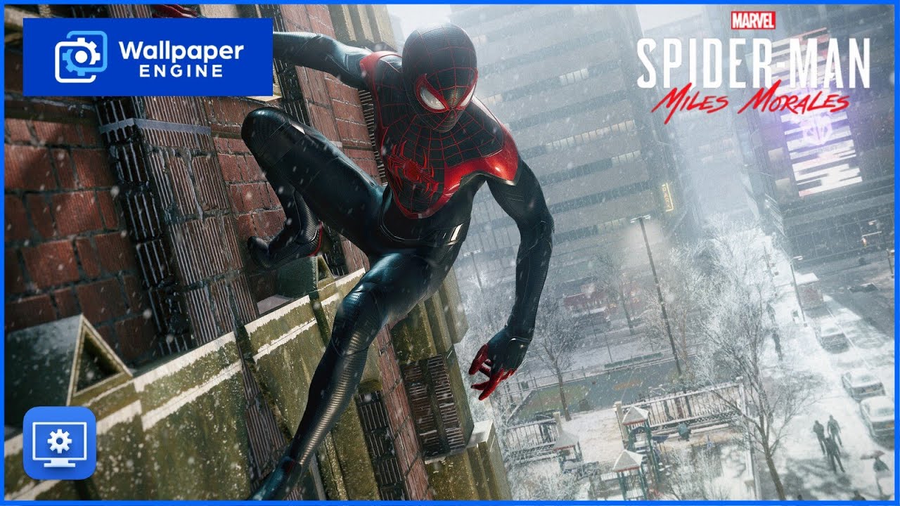 Wallpaper Engine | Marvel's Spider-Man Miles Morales - YouTube