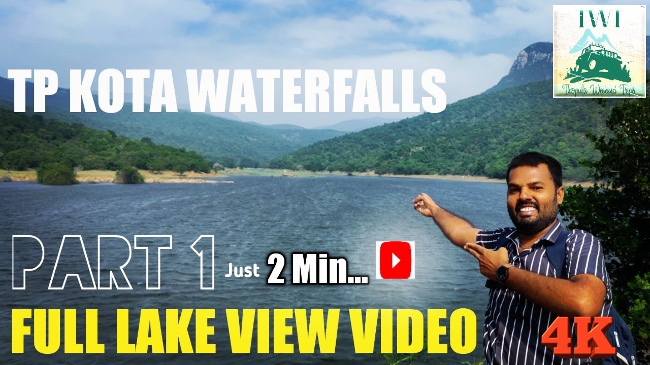 TP Kota waterfalls part 1 only Lake view video 4K .. experience just ...