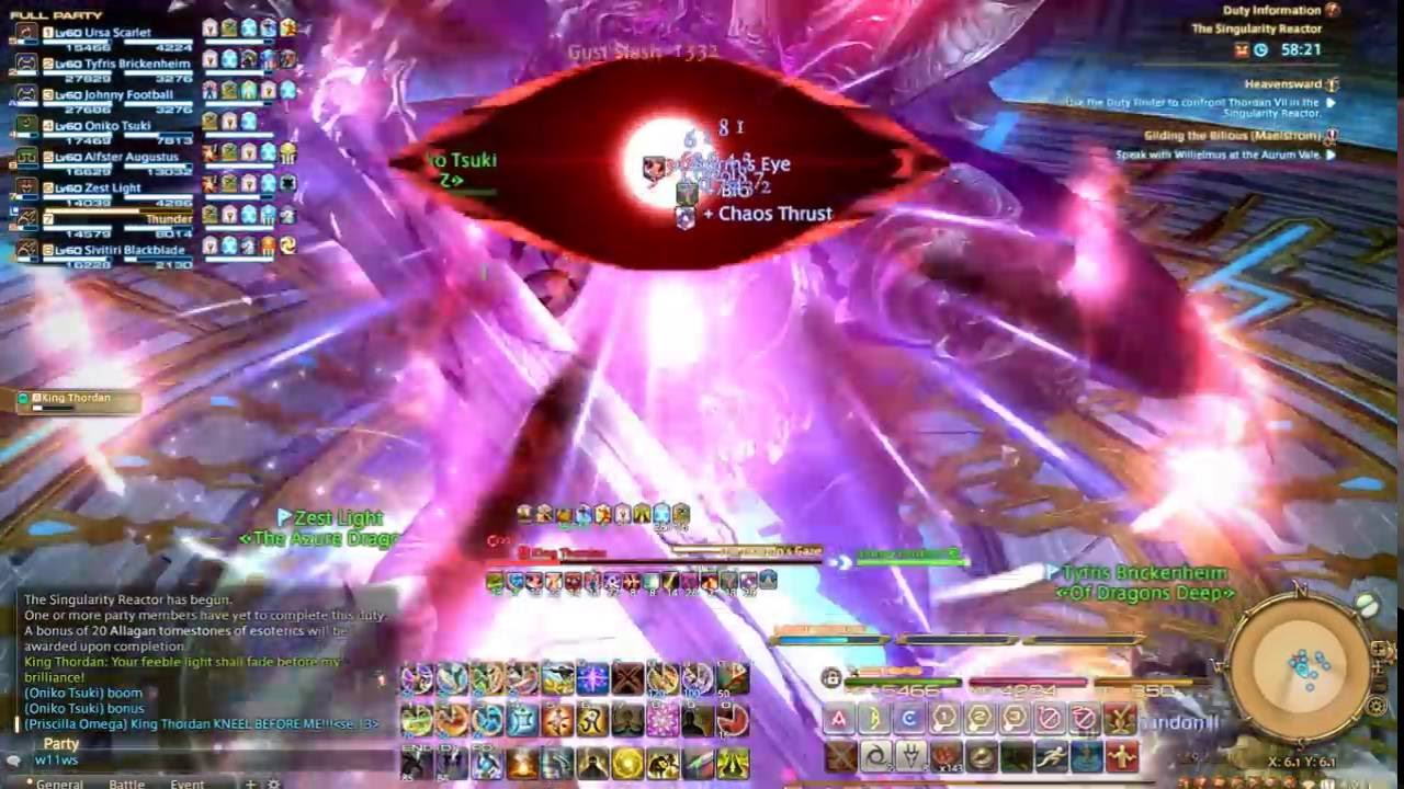Knights of the Round Boss Fight (FFXIV) - YouTube