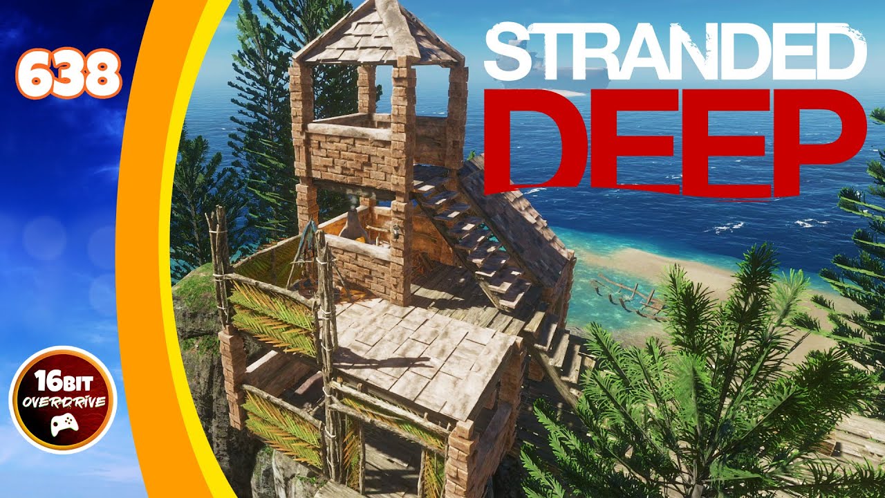 Cliff House Lighting And Indoor Crafting Stations - Stranded Deep (638) - YouTube
