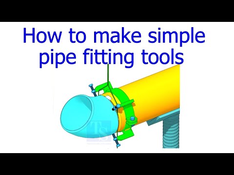 How to make important, lowcost, tools for pipe fitters - YouTube