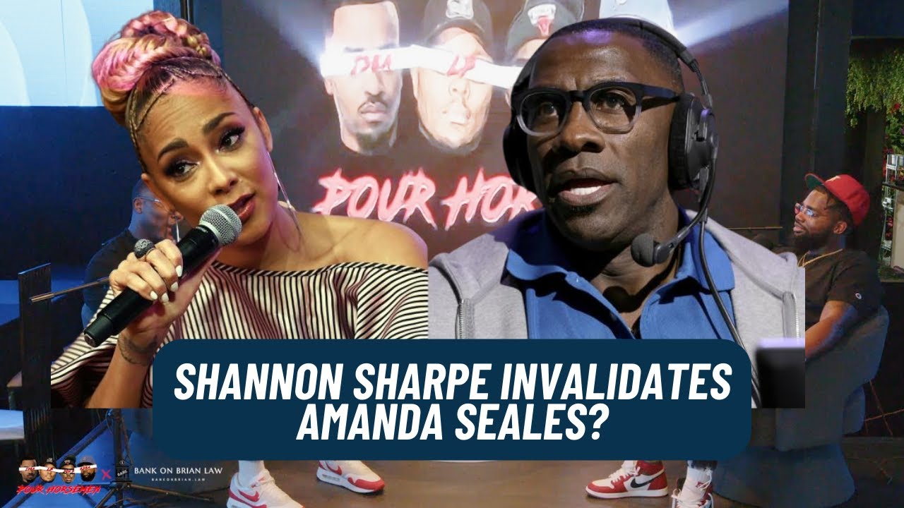 Shannon Sharpe Invalidates Amanda Seales? + Spelling Bee Live! - YouTube