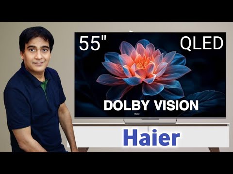 Haier 55 inch QLED TV 2025 | Haier 55 inch Smart Google TV | Haier 55 ...