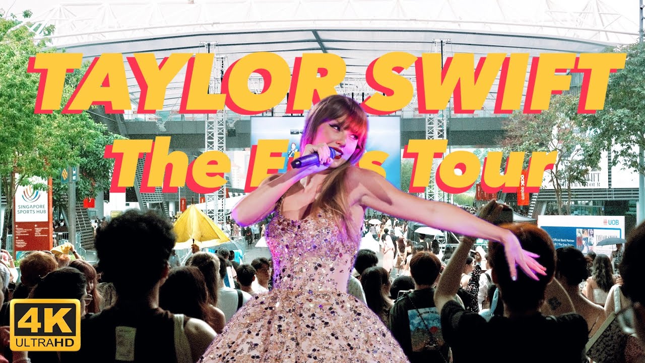 Taylor Swift : The Eras Tour Event | Candid people | Walking [4K] - YouTube