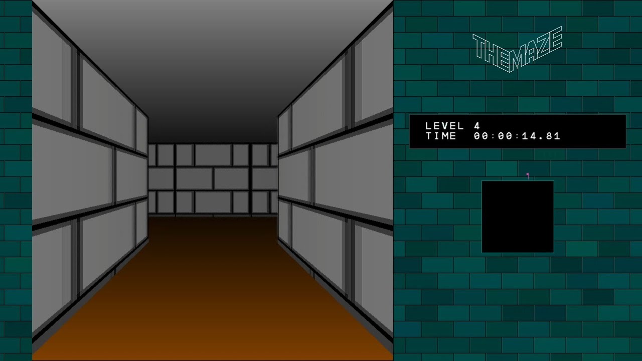 【プチコン4/SmileBASIC作品】THE MAZE by ひらばー - YouTube