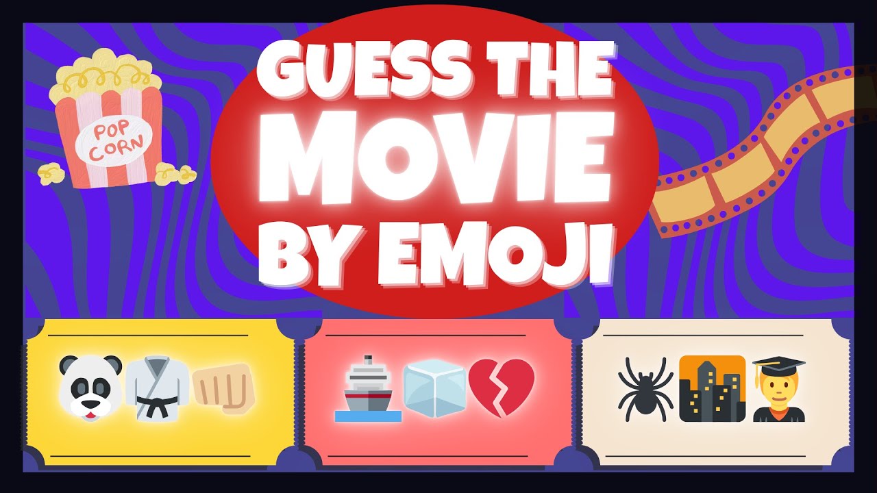 Emoji Movie Quiz! 🎬🐰🏀🛸Test Your Film Knowledge! - YouTube