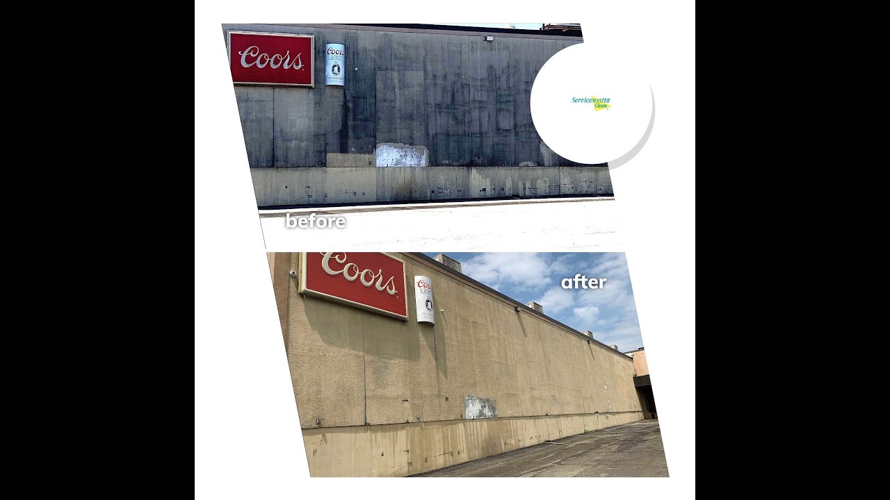 video soft washing - Commercial Cleaning for Exterior surfaces such as ...