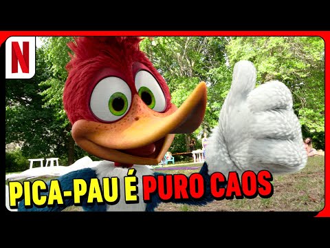 Pica-Pau sendo o MELHOR personagem por 8 minutos e 50 segundos | Netflix Brasil