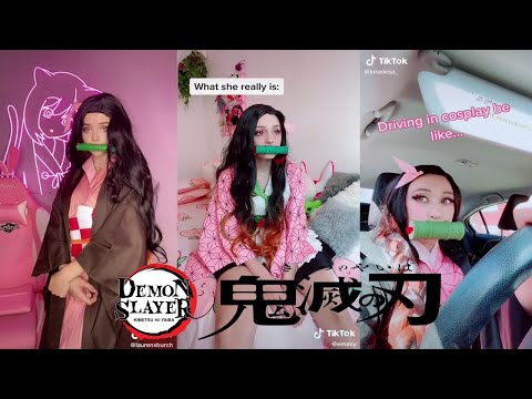 Nezuko Kamado | Demon Slayer Kimetsu no Yaiba Tik Tok Cosplay Compilation