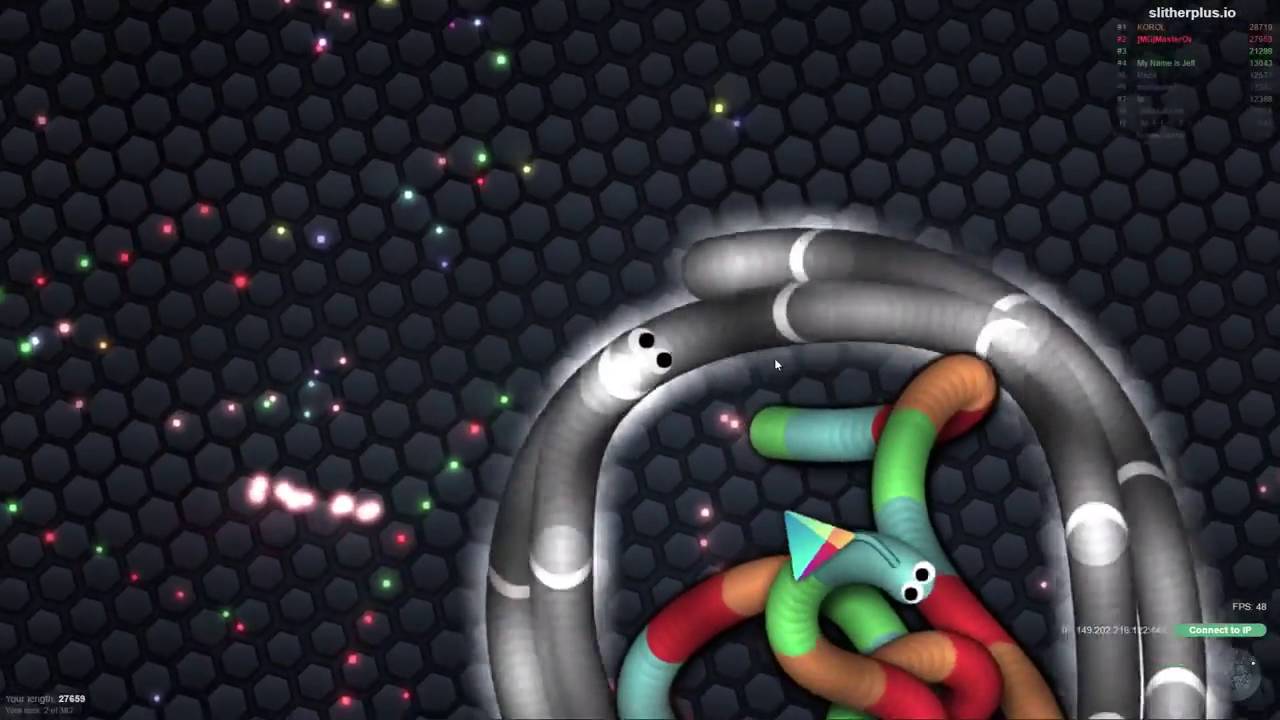 IMMORTAL SLITHER IO SKIN! 42K MASS Black Panther Secret Skin! Hack ...