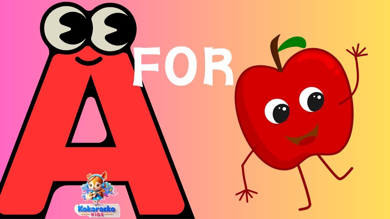 Learn alphabet|learn ABCD-Kokarako Kids - YouTube