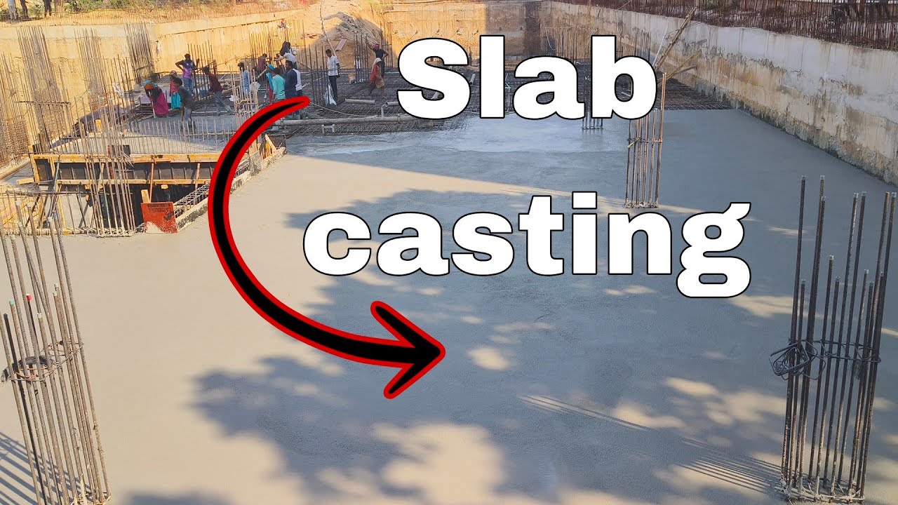 Best finising slab casting work - YouTube