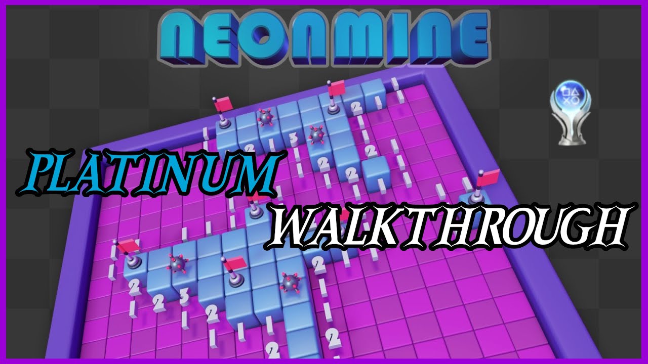 Neon Mine | Platinum Walkthrough | Full Game Trophy & Achievement Guide ...