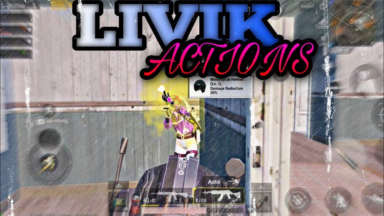 LIVIK ACTIONS!!|PUBG MONTAGE|BAE MAX|PINOY GAMER - YouTube