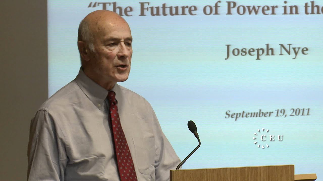 At CEU, Joseph Nye talks global power in the 21st century - YouTube