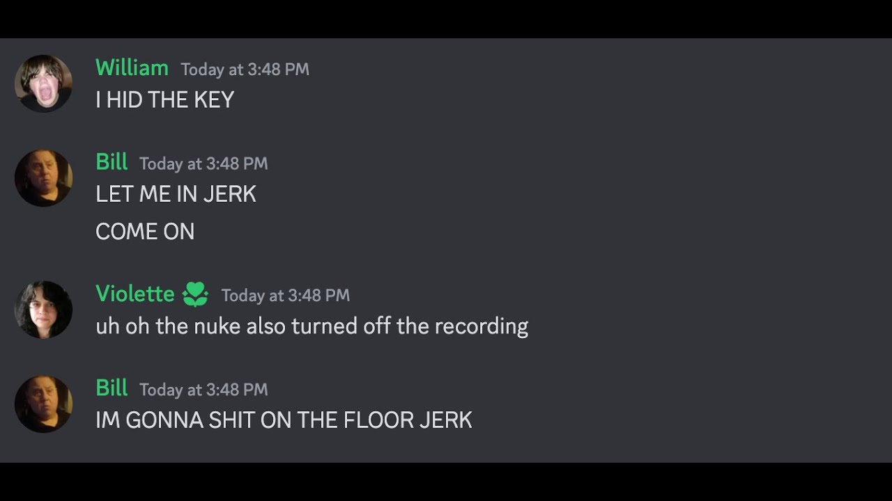 VIOLETTE1ST FAMILY ARGUES ON DISCORD!!!!!!! (RAGE) - YouTube