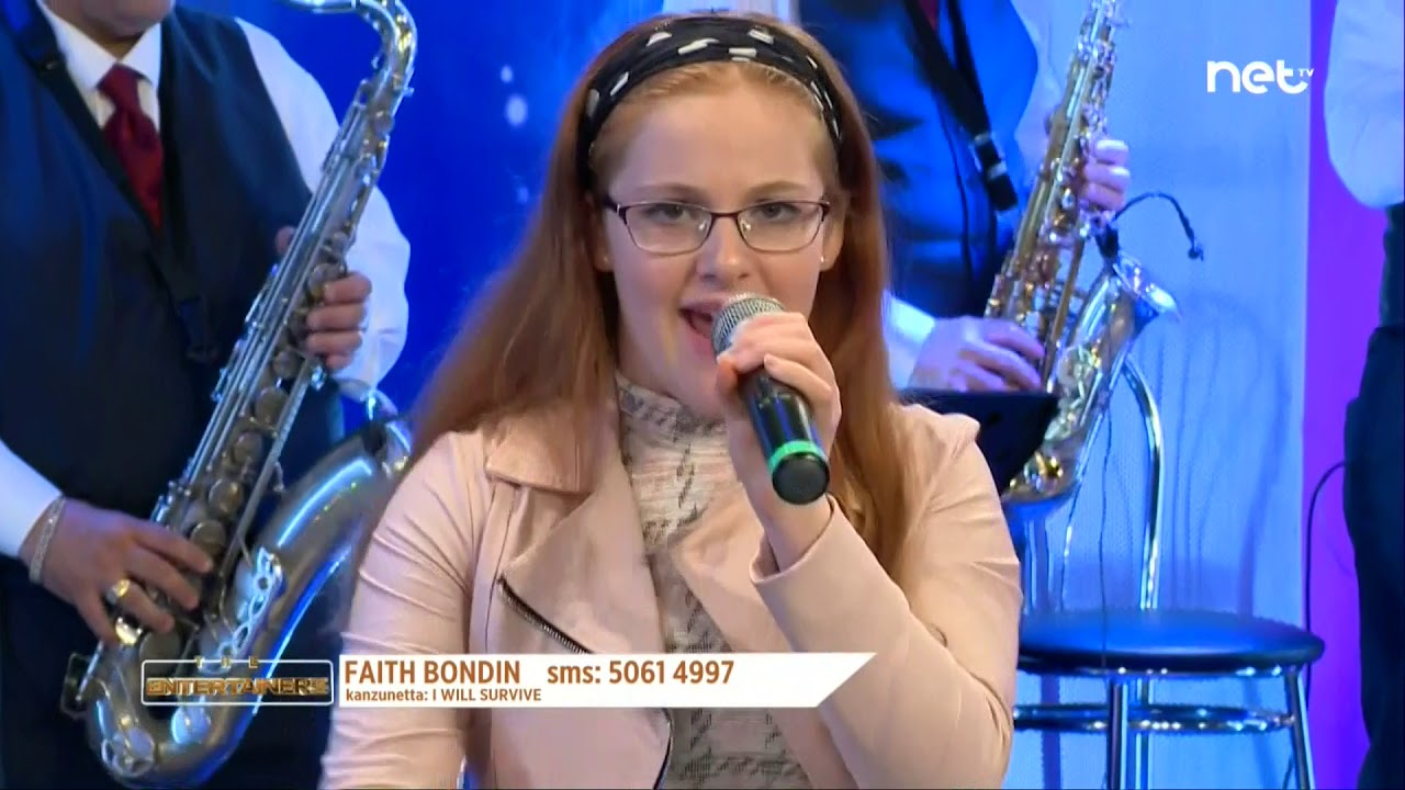 Faith Bondin - I Wil Survive - The Entertainers Singing Challenge 2019/ ...