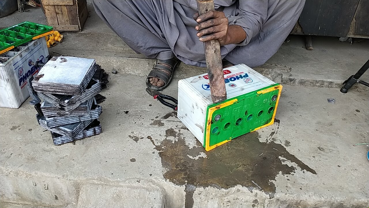 Lead Acid Battery Repair How To Repair Old Battery Cell - YouTube