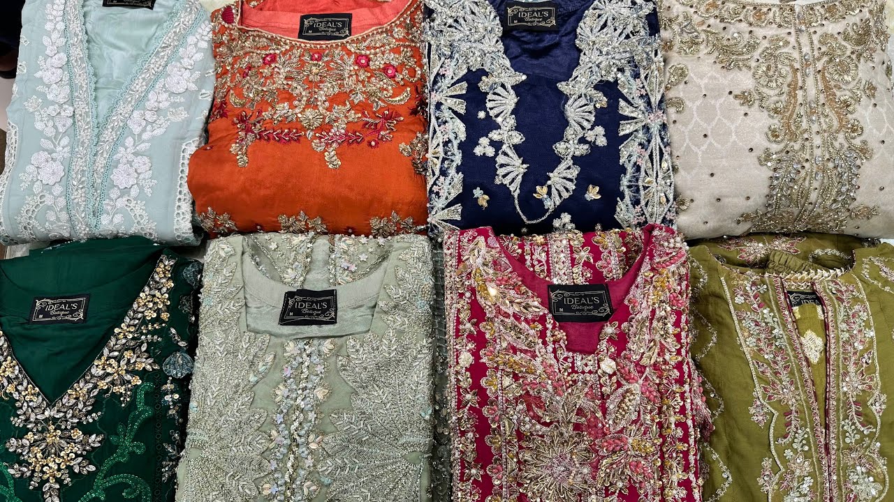 Ideal Boutique 👑 Recreated Harris Shakeel & Maria B Inspired Formal ...