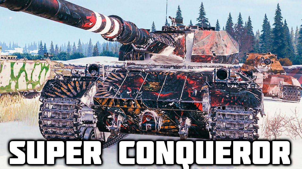 Super Conqueror WoT - 2 Kills, 10,2K Damage - YouTube