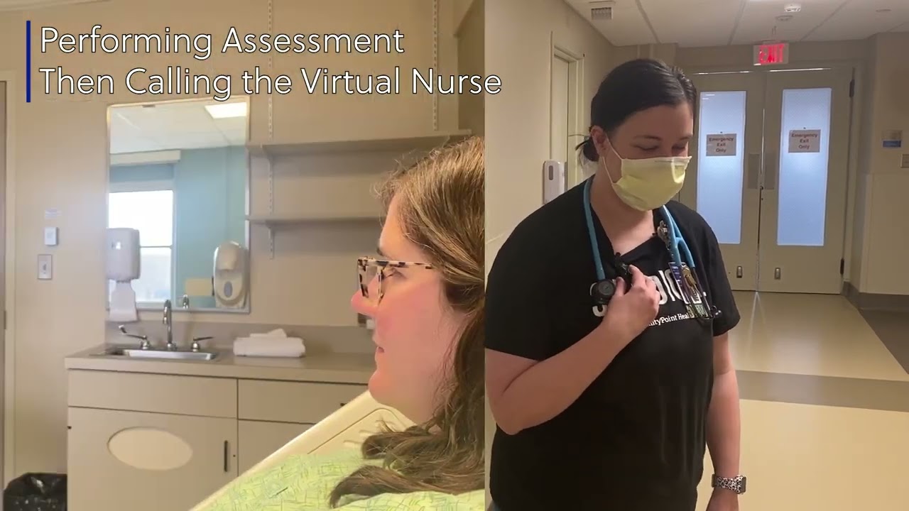 Virtual Nurse at Allen Hospital - YouTube