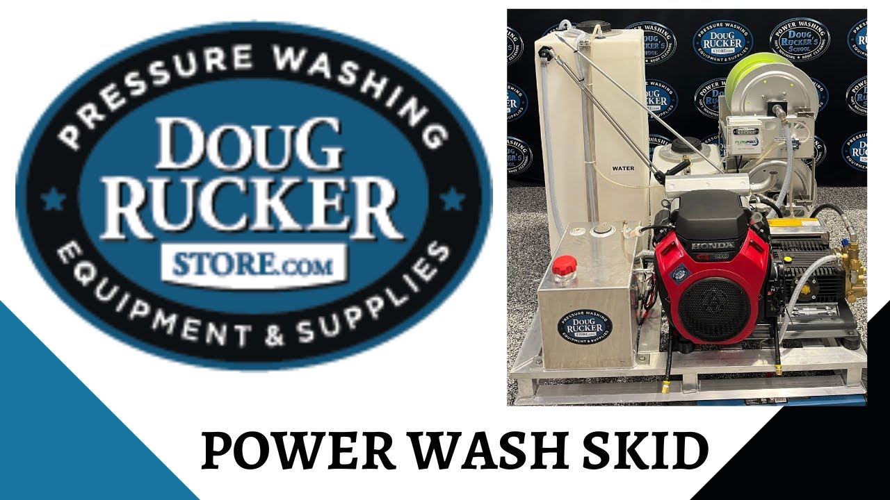 Pressure Washing Skid for Truck from Doug Rucker Store 2023 - YouTube