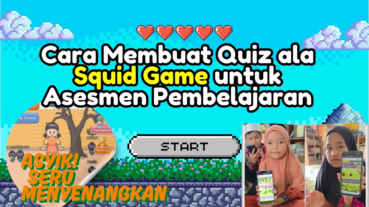 Cara Membuat Quiz ala Squid Game untuk Asesmen Pembelajaran, Seru dan ...