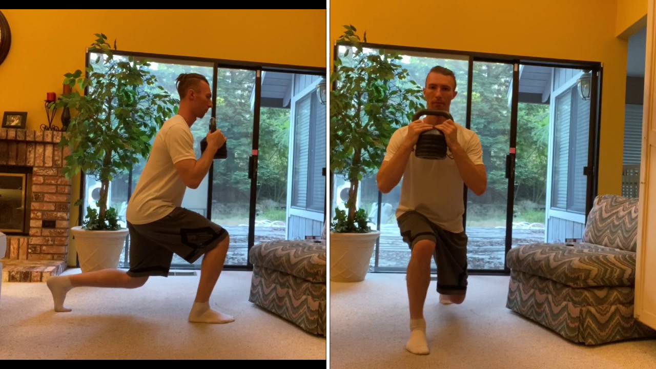 Split Squat ISO Hold (5-5-5) - YouTube