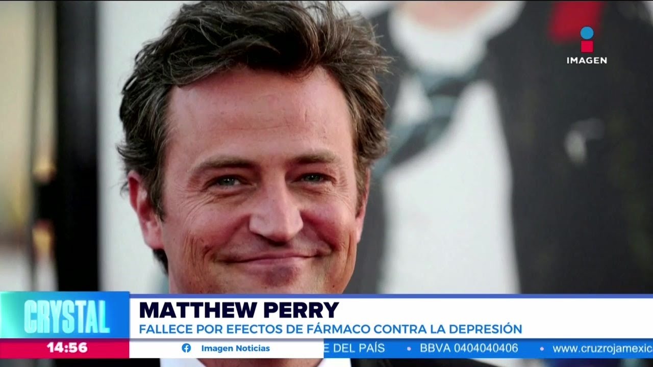 Revelan la causa de la muerte de Matthew Perry | Noticias con Crystal ...