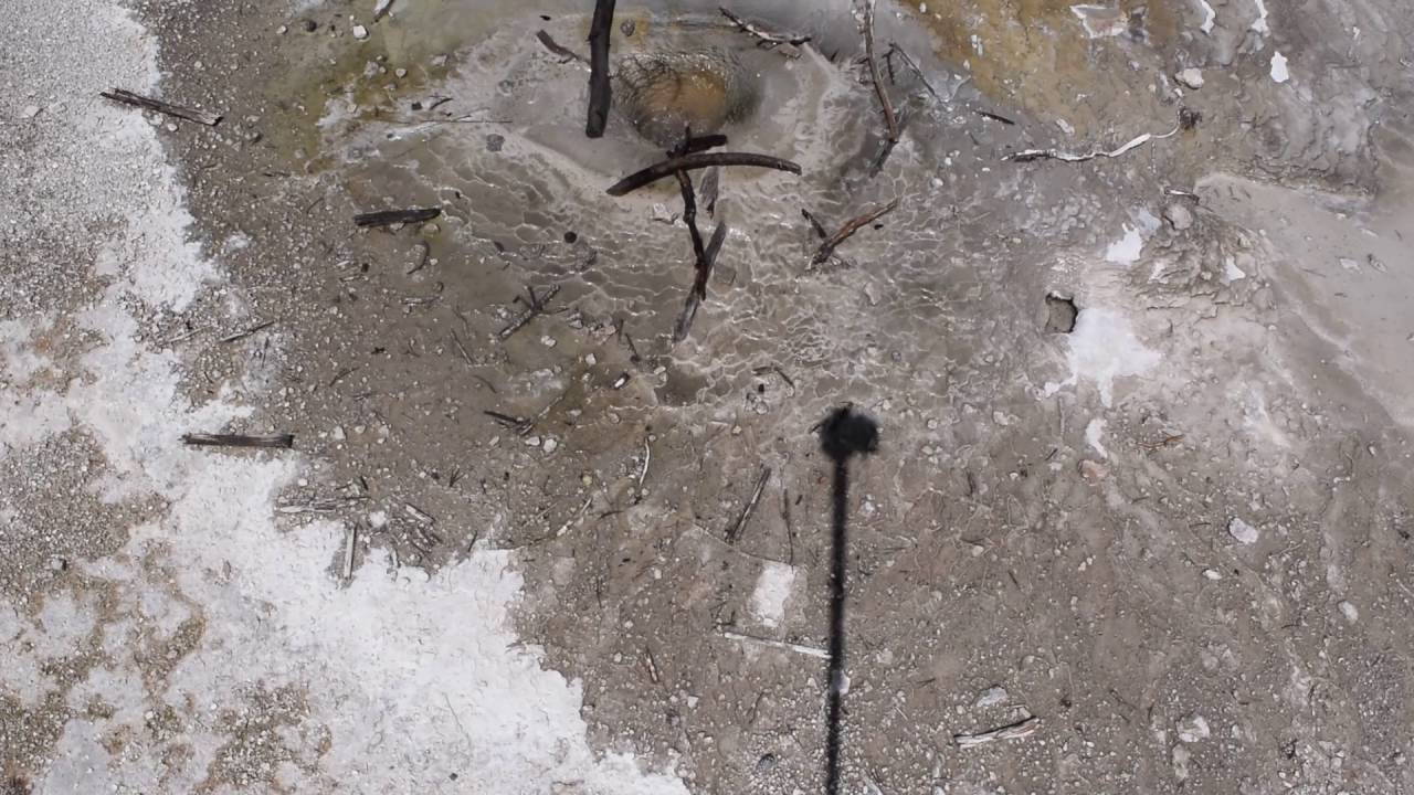 212 degree Boiling Water in yellowstone - YouTube