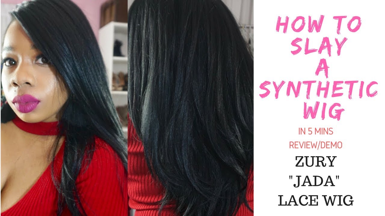 Demo/Review on How to Slay Zury SiS JADA Lace Wig| Ebonyline.com - YouTube