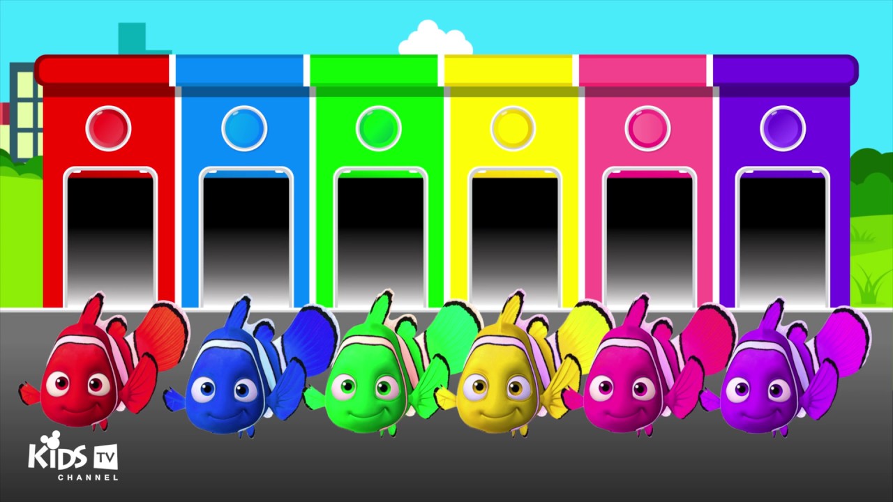 Colors for Children to Learn with Nemo Colours for Kids to Learn ...