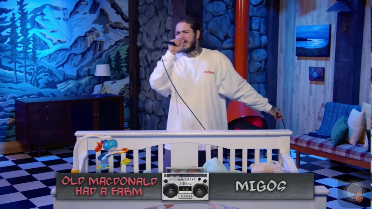 Post Malone rapping old McDonald had a Farm to the tune of Migos - YouTube
