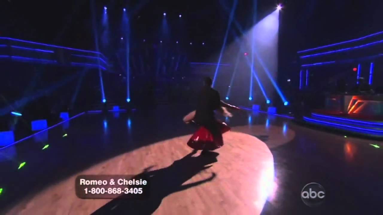 Dancing with the Stars : Romeo and Chelsie Hightower tango - YouTube