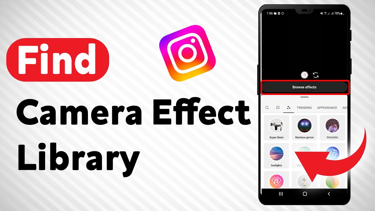 How To Find Instagram’s Camera Effect Library - Full Guide - YouTube