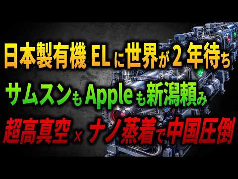 【The World Waits 2 Years for Japanese OLED Tech】How Niigata’s Canon Tokki Dominates with Ultra-Hi...