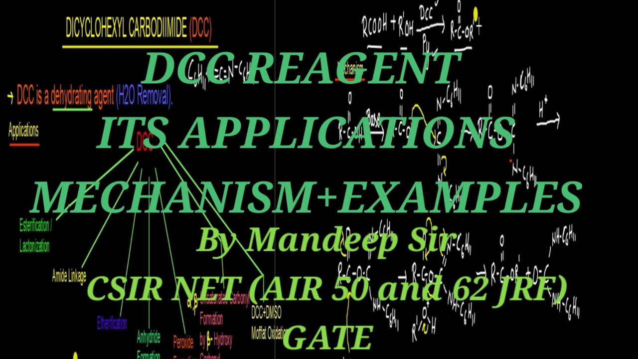 DCC REAGENT APPLICATIONS MECHANISM EXAMPLES - YouTube