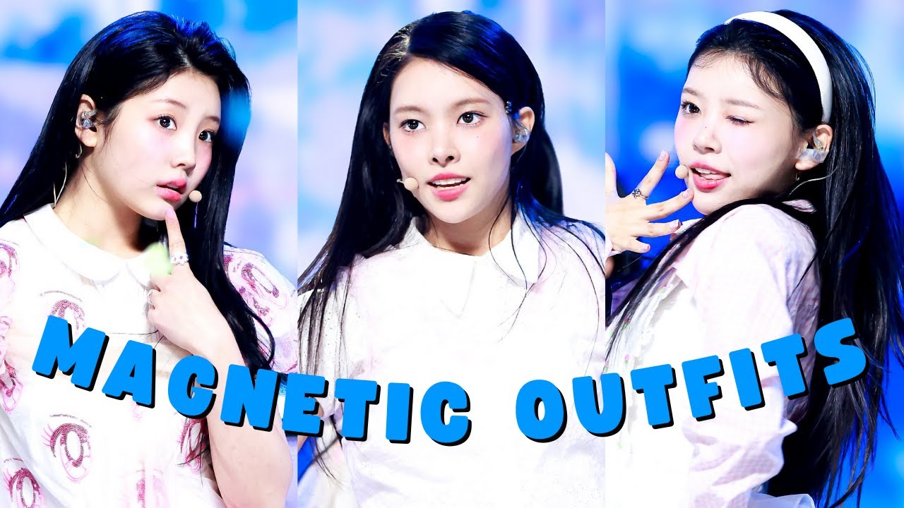 rating & ranking illit's magnetic outfits - YouTube