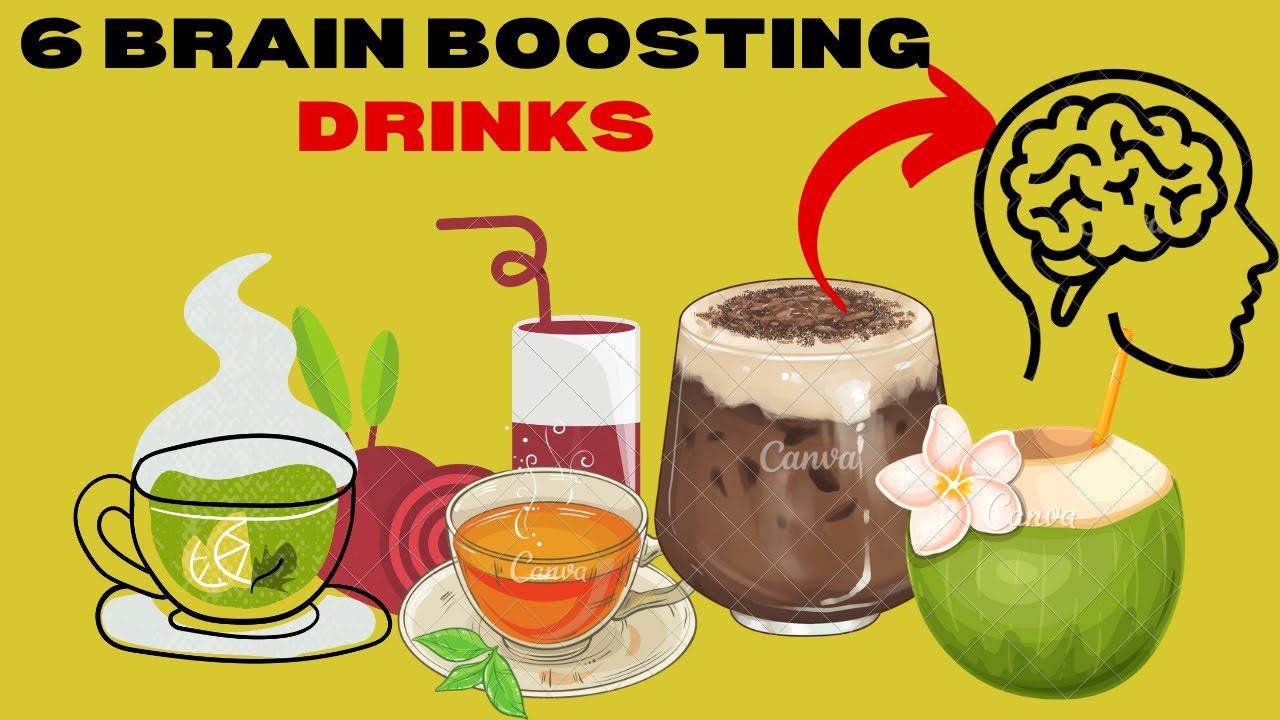 TOP 6 Brain Boosting DRINKS To Have Daily After 50! - YouTube