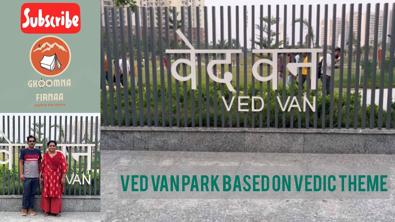 Vlog-29, Exploring Ved Van Park based on vedic theme at Noida. - YouTube