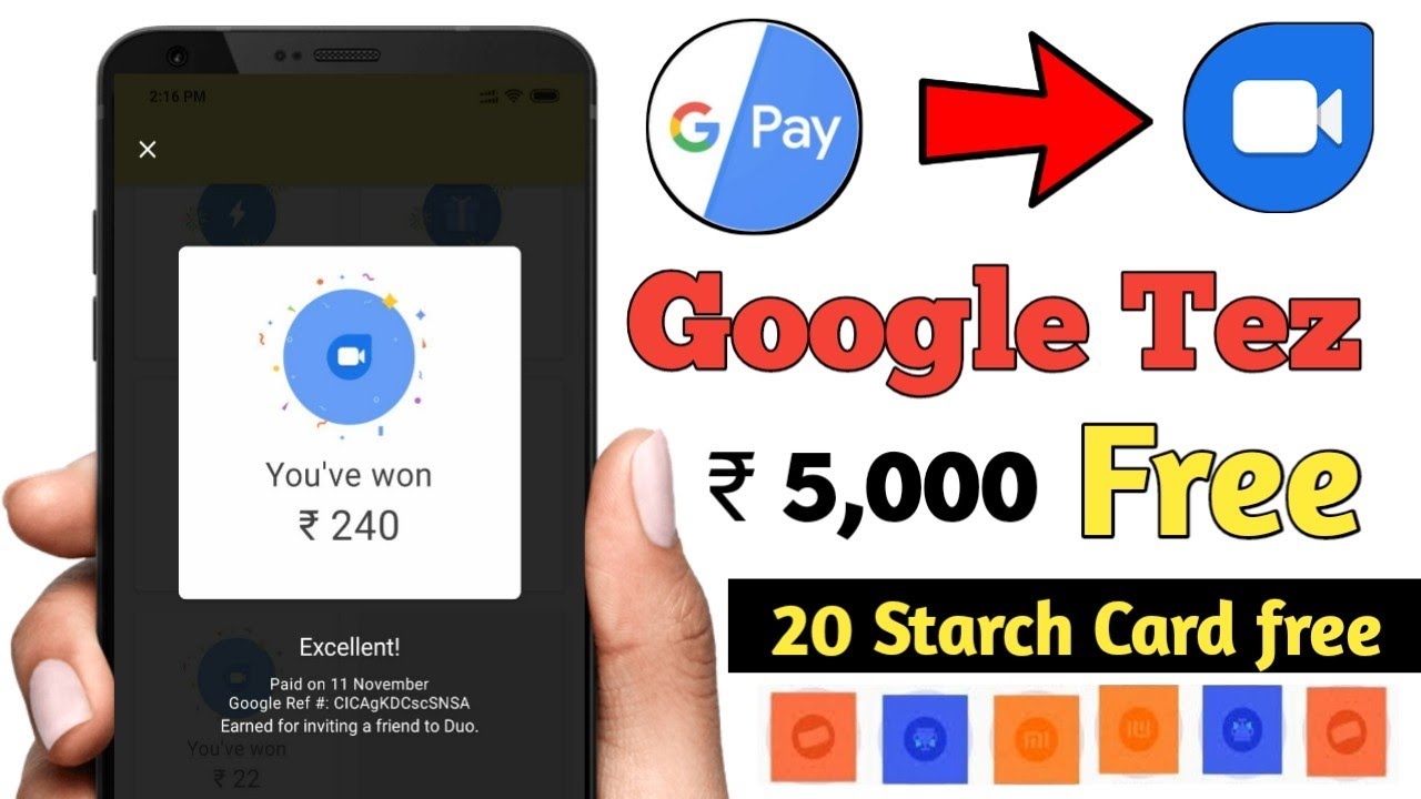 Google Pay (Tez) Duo 20+ Scratch Card Offer Is Back ! - YouTube