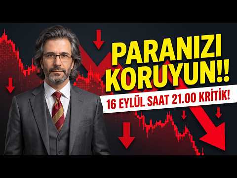 PARANIZI KORUYUN!! 16 EYLÜL SAAT 21.00 KRİTİK! ALTIN VE GÜMÜŞ DAHA DÜŞER Mİ? ?