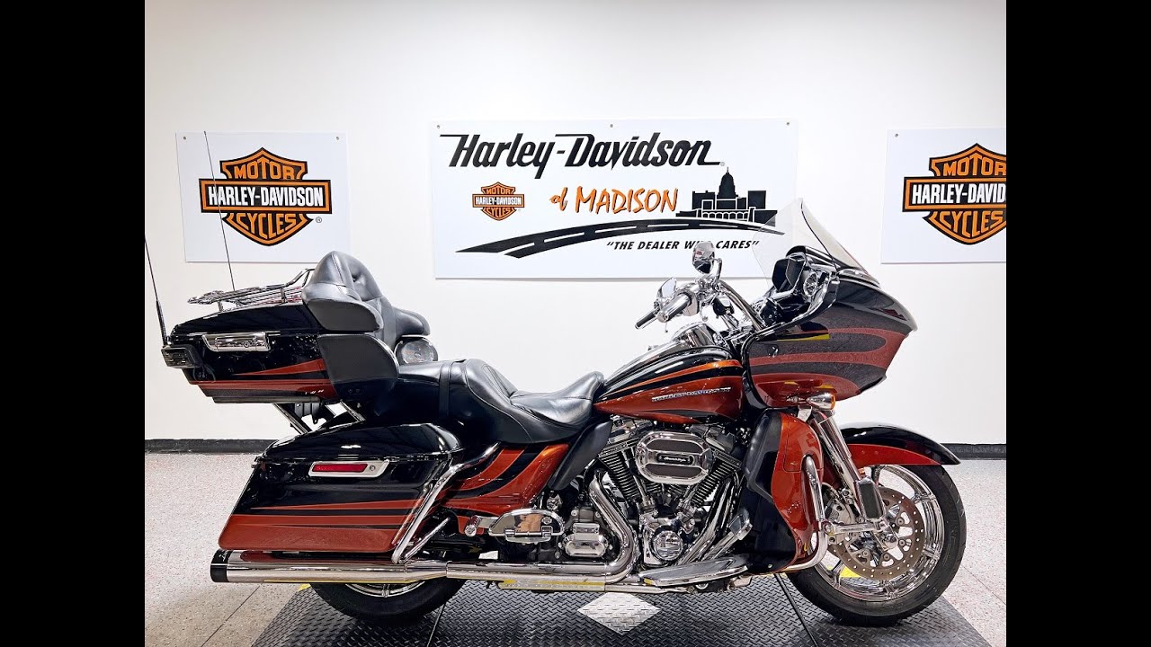 2015 Harley Davidson CVO Road Glide Ultra FLTRUSE carbon dust & autumn ...