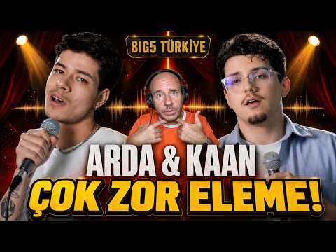 Big5 Türkiye Erkek Hazırlık Sezonu: ARDA & KAAN Ses Analizi 🎤🔥 (Çok Zor Eleme)