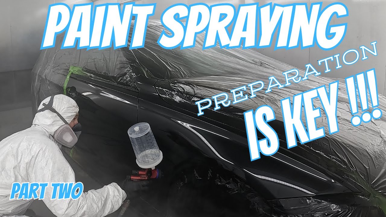PROFESSIONAL PAINT SPRAYING GUIDE | 6 HOUR PAINT JOB IN 25 MINUTES ...
