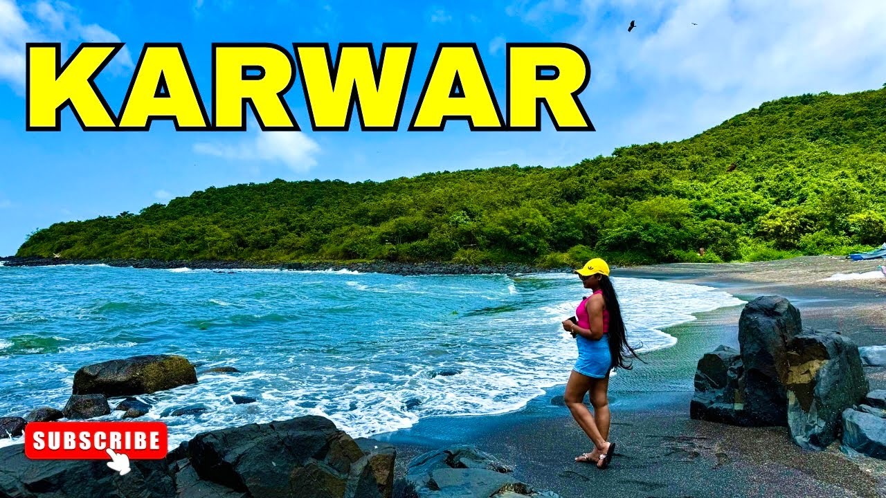 Discover KARNATAKA'S Hidden Gem Karwar Beach !! Karwar to South GOA ...