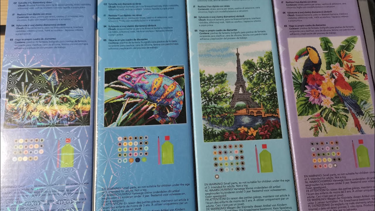 UNBOXING ACTION COLIS DE CRAPAUD #diamant #broderiediamant #diamantes # ...