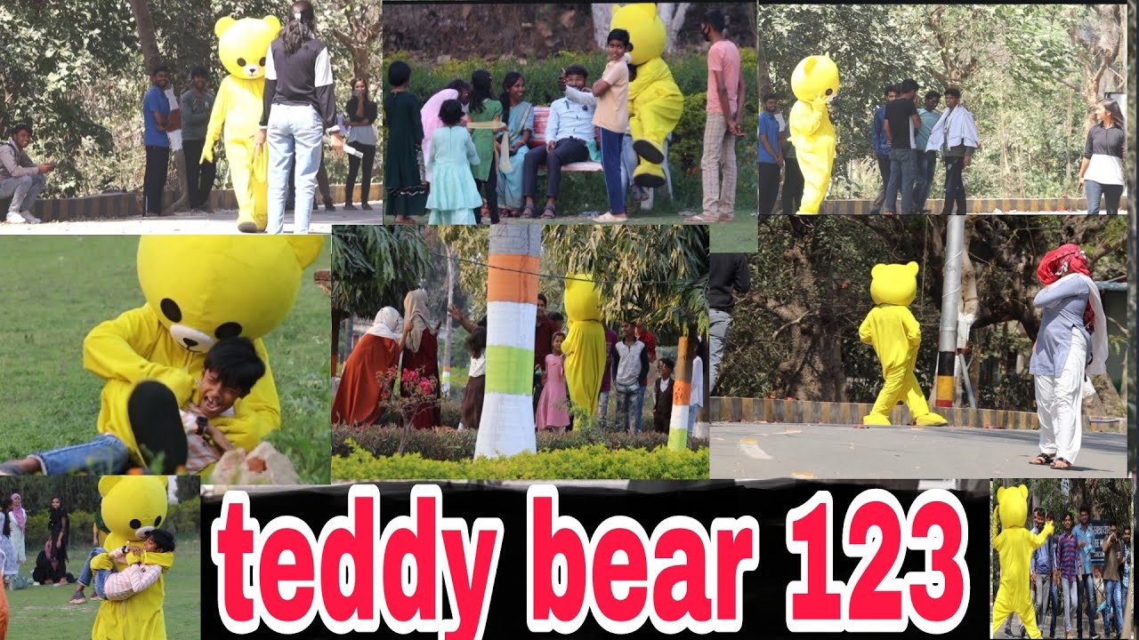 teddy bear 123 funny prank #teddybearprank 🥰🧸 #funnycomedy#funnyprank #teddybear123funnyprank ...